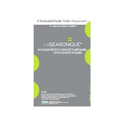 Seasonique Birth Control Contraception: The Combined Pill